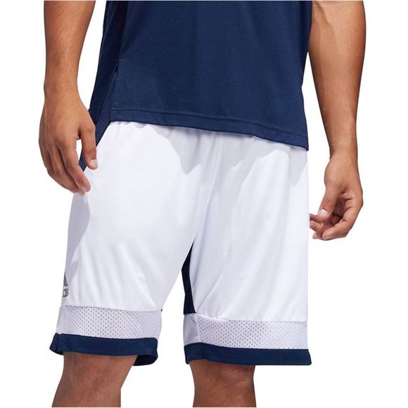 adidas | Shorts | Adidas Mens Pro Bounce Athletic Workout Shorts White ...